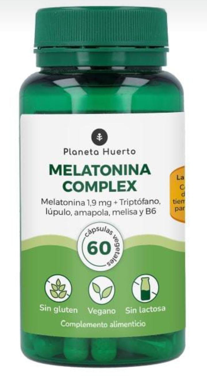 MELATONINA COMPLEX 60 CAP. - La Botica del fenix